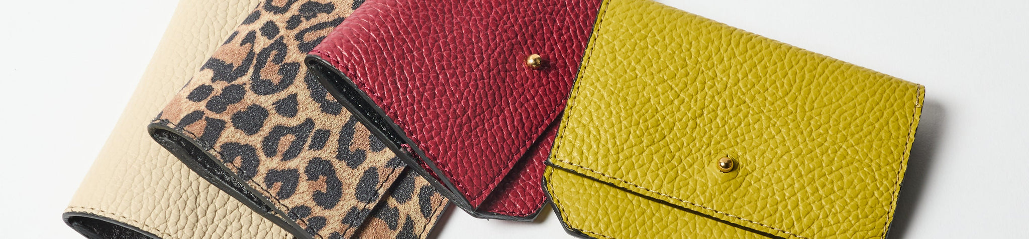 Small women's leather wallets, Made in Italy | Arron